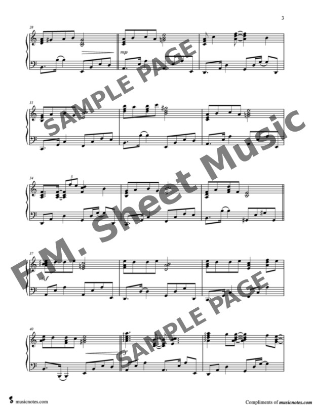 Haunt You Every Day (Late Intermediate Piano) By Weezer - F.M. Sheet Music - Pop Arrangements by ...